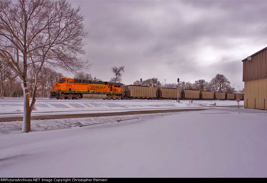 BNSF 6002 - Rear DPU on C-BKMMLM0-13